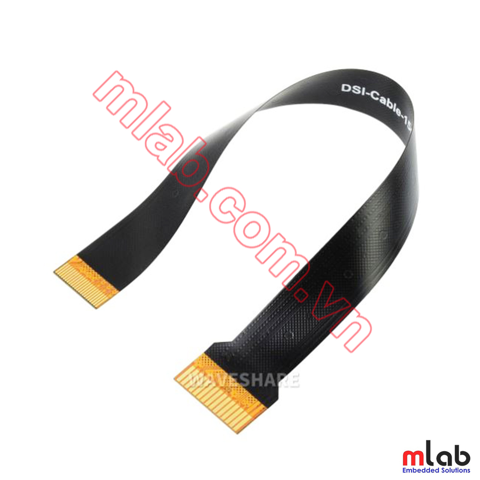 Cable chuyển DSI 22P to FFC 15P, 15cm, Waveshare